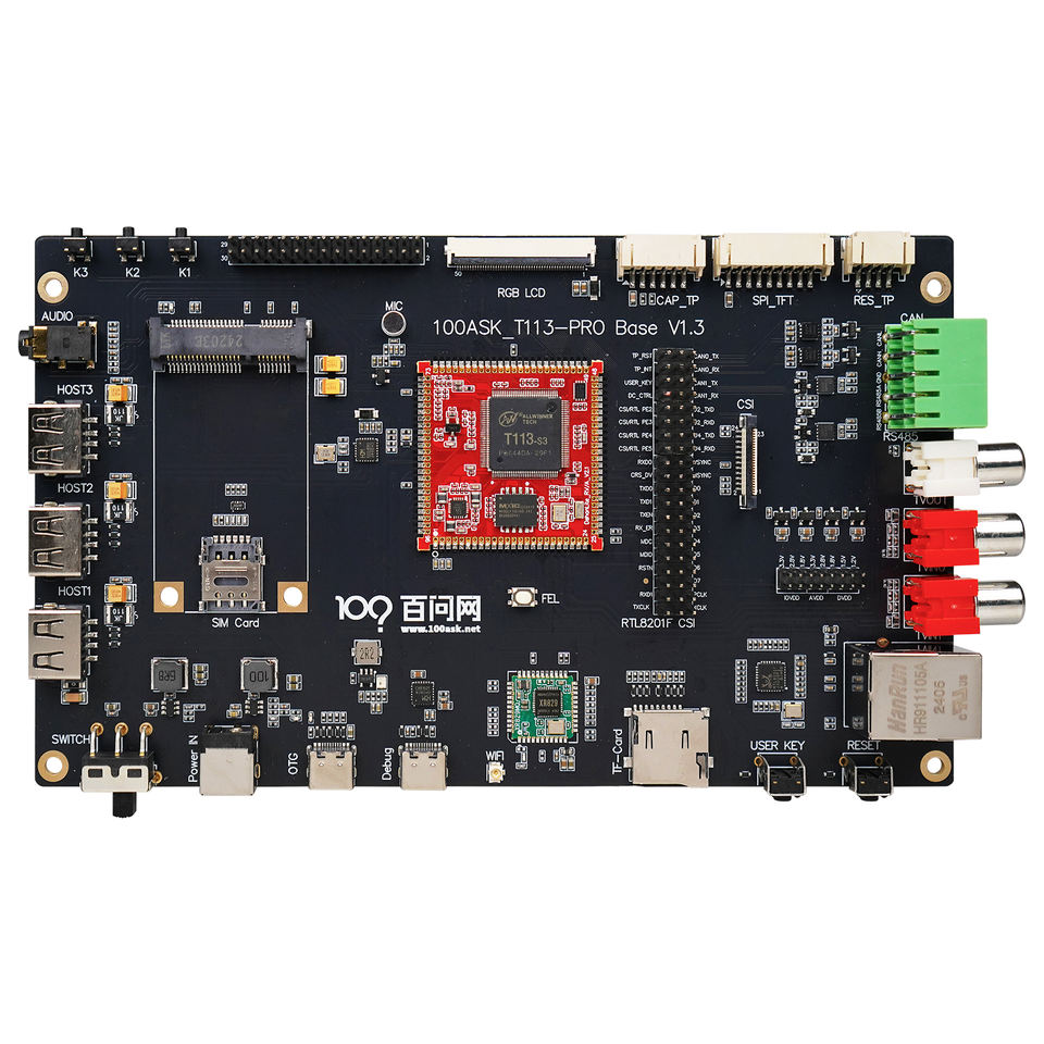 Chipboard Allwinner T113 Pro - Linux Development Board