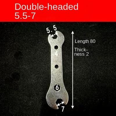 Disposable Double Open End Wrench Spanner Tools 5.5mm 21mm Flat Steel ...