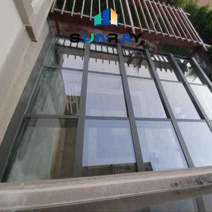 Modern Automatic Overlapping Large Fire Escape Skylight Top Hanging ...