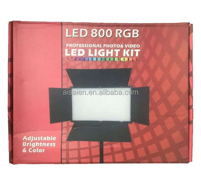 Professional Rechargeable Pro LED 800 Photography Light, 50W Dimmable ...