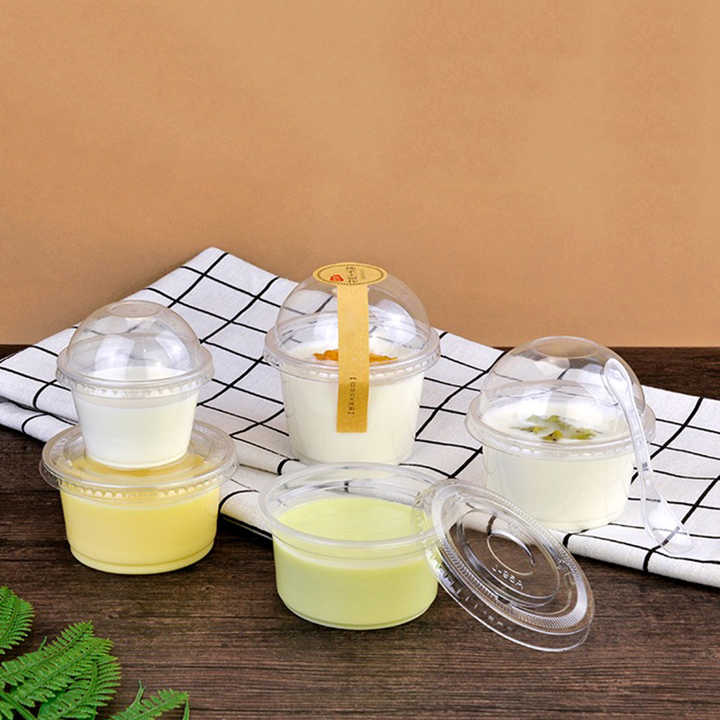 Eco-friendly Custom Sauce Cups - PLA Mini Dessert Cups