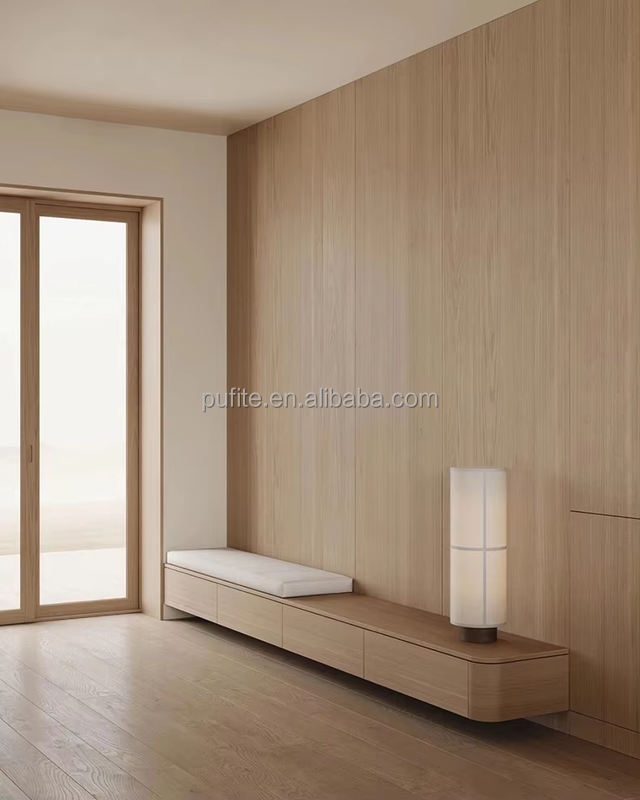 Premium PVC Bamboo Charcoal Wall Panels for Stylish Interior Bamboo ...