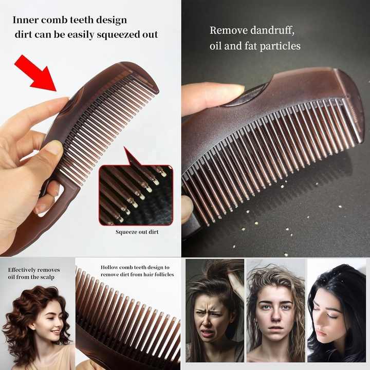 Dandruff Comb - Efficient Removal of Dandruff & Itching