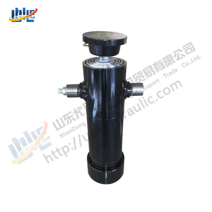 Multi Stage Single Acting Trunnion Mounting Hydraulic Cylinder for ...