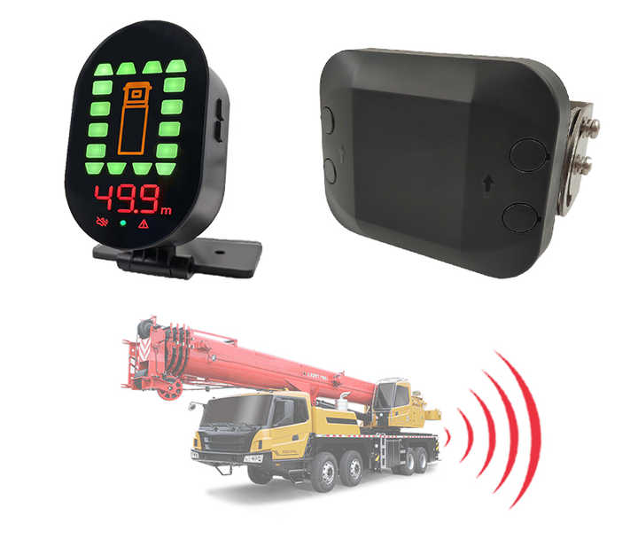 50m Radar Sensor For Trucks & Human Detection Proximity Alarm System Odm