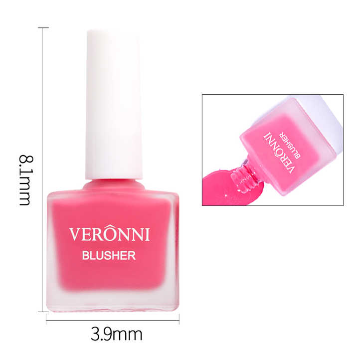 VERONNI 4 Color Liquid Blusher - Long Lasting & Waterproof