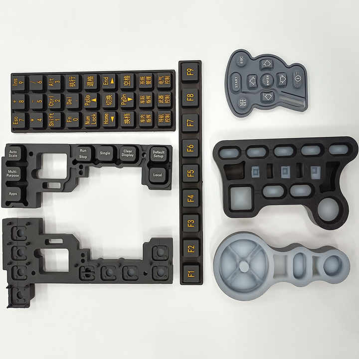 Customized Conductive Silicone Keypad Pad for Garage Door Openers - OEM
