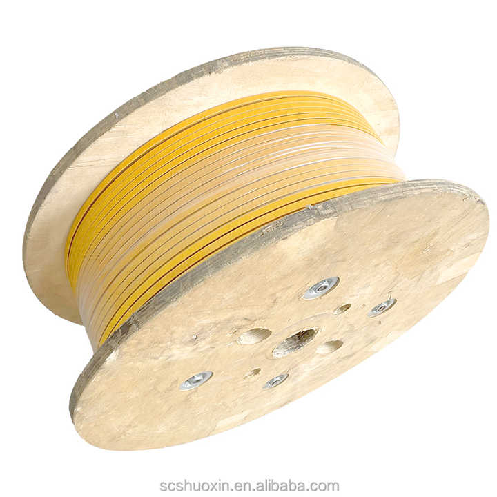 iec fiberglass copper wire For Certified Rectangular Magnet Cable with ...