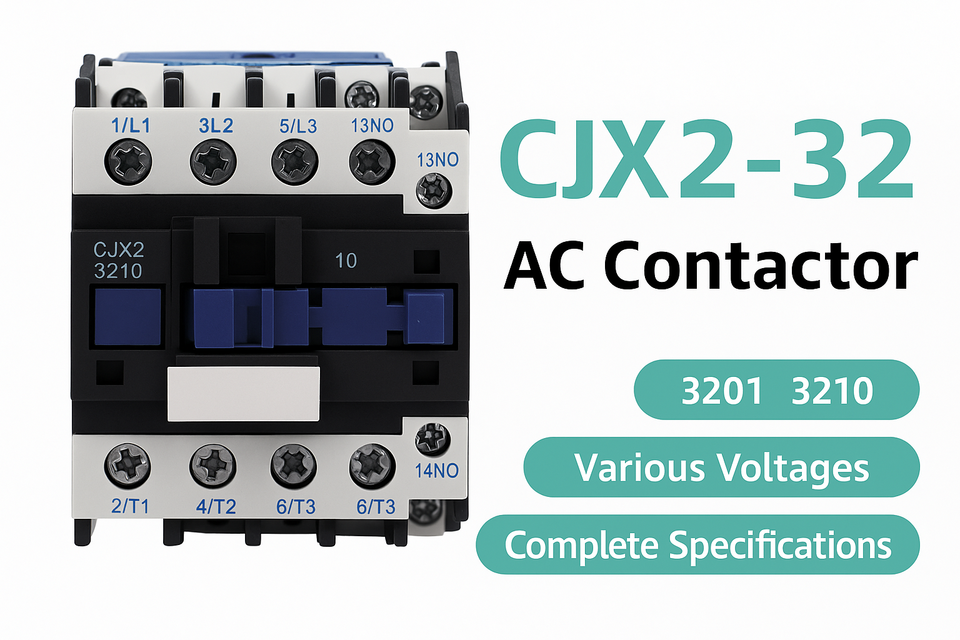 Modular Din Rail AC Magnetic Contactor Automatic Control Motor ...