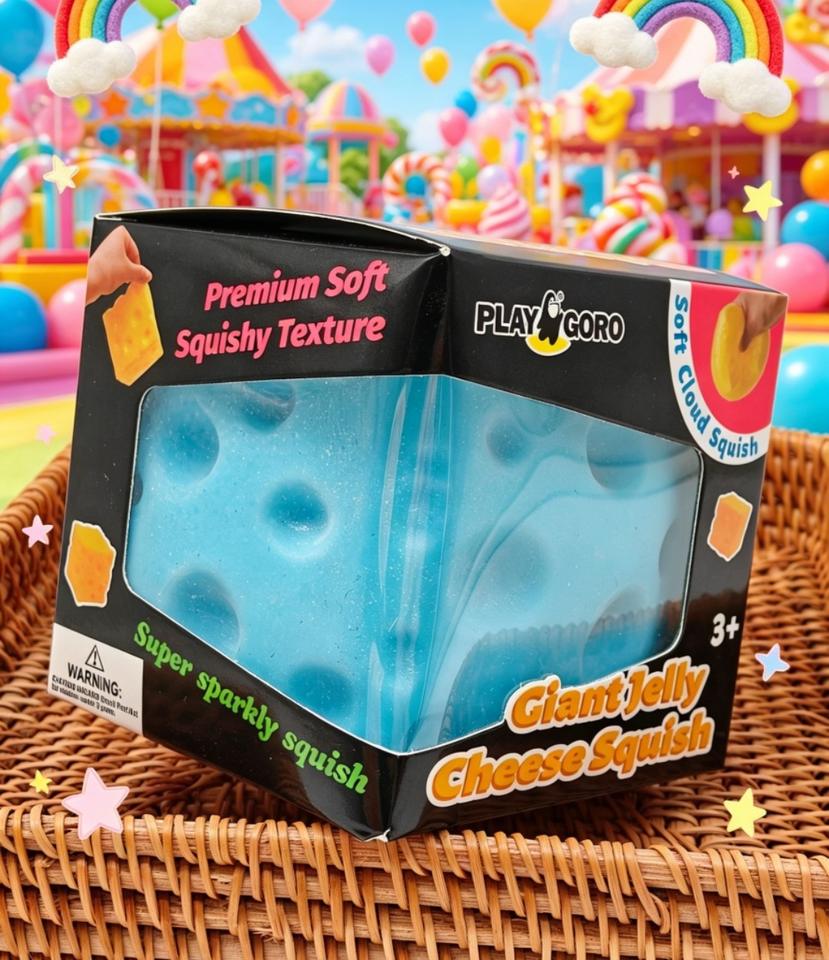 Realistic Simulation Cheese Block Stress Relief Toy Non-Edible Durable ...