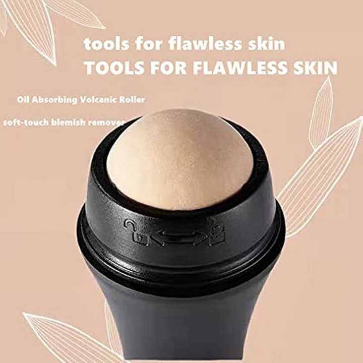 KKS Beauti Product Face Oil-absorbing Roller Facial Revlon Volcanic ...