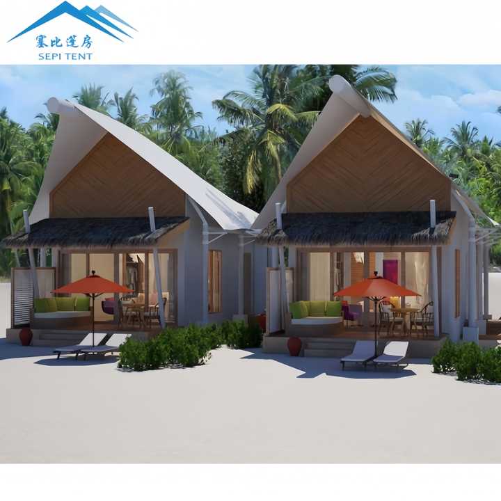 Factory Direct 2025 New Luxury Prefab Houses Resort Tent Waterproof ...