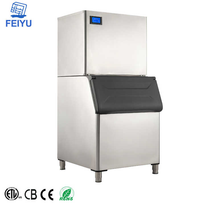 Nugget Ice Machine Commercial 500kg/24h Rapid Cooling and No ...