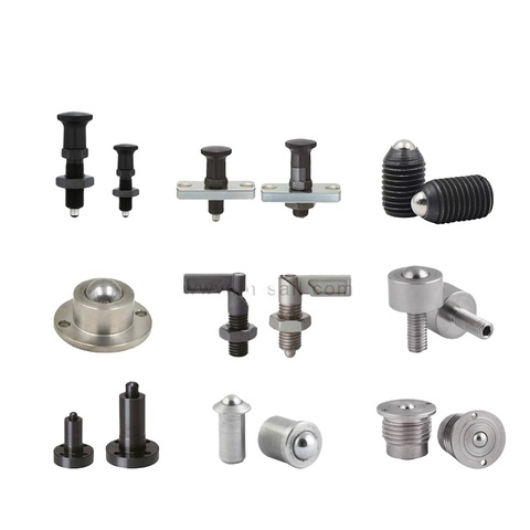 Spring Loaded Hex Screw Roller Plunger with Nut LRBPJ