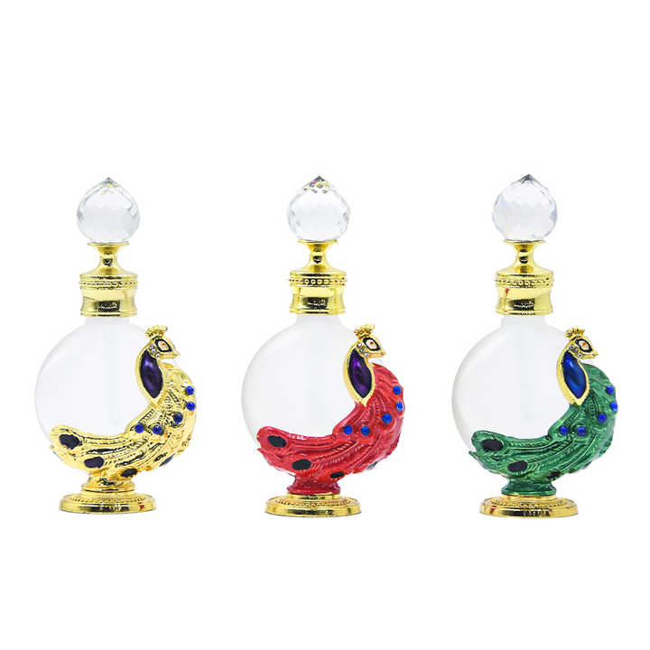 Custom Glass Bottle - 15ml Arab Patented Chrysanthemum Perfume Bottle
