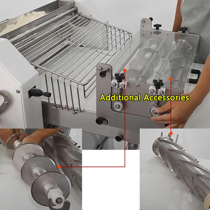 Mini Automatic Croissant Dough Sheeter for Home Use Dough Kneading ...