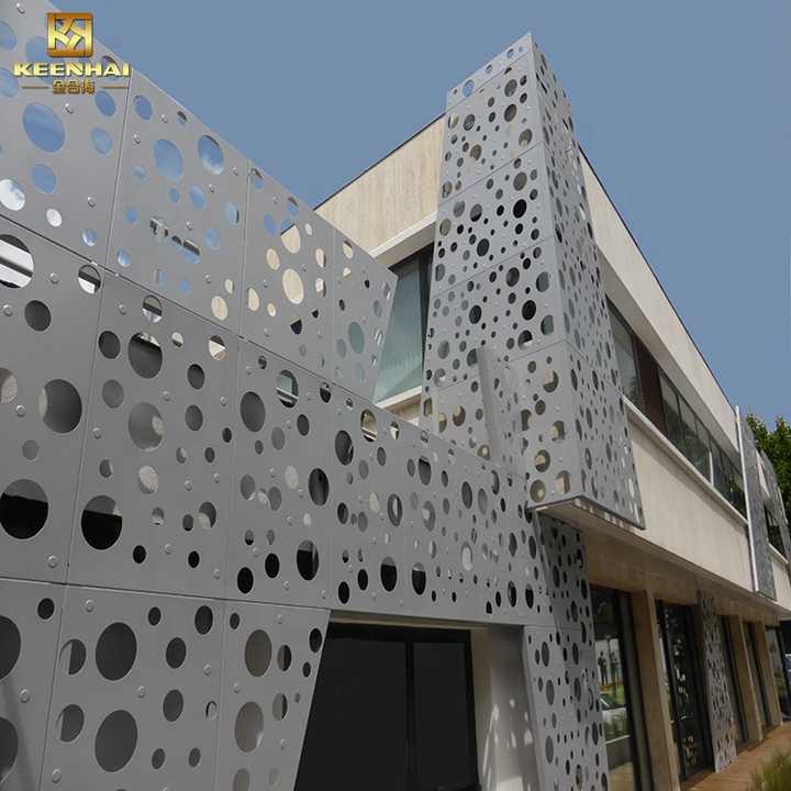 Aluminium Perforated Facade Panels - Durable & Stylish