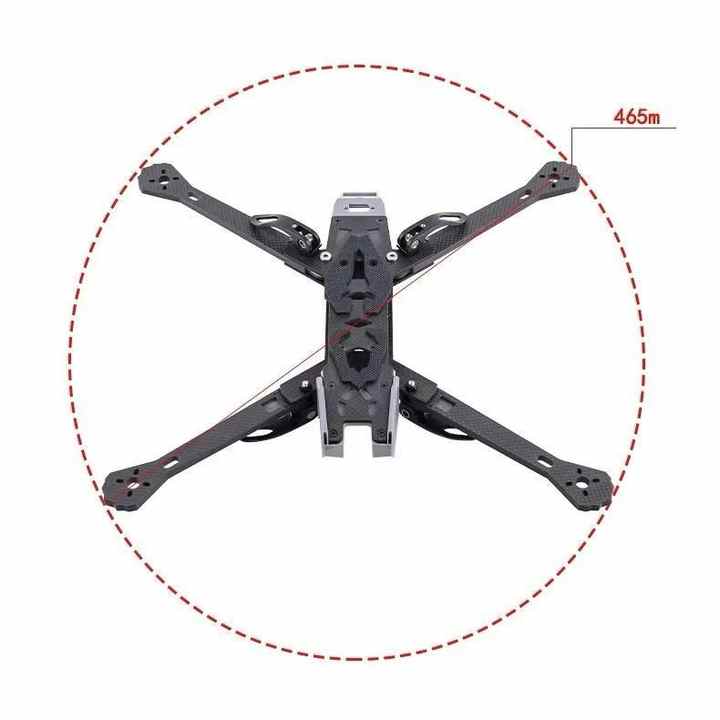 10 Inch Carbon Fiber Foldable FPV Drone Frame Convenient and More ...
