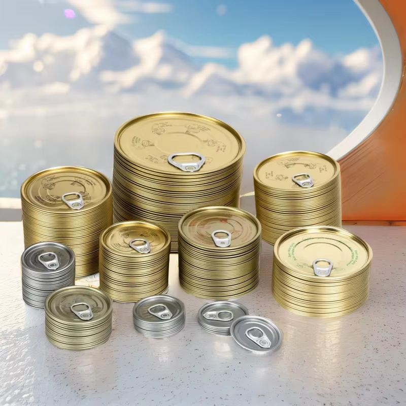 Prime TFS Food Grade Tinplate Easy Open End Lids Full Aperture 401 ...