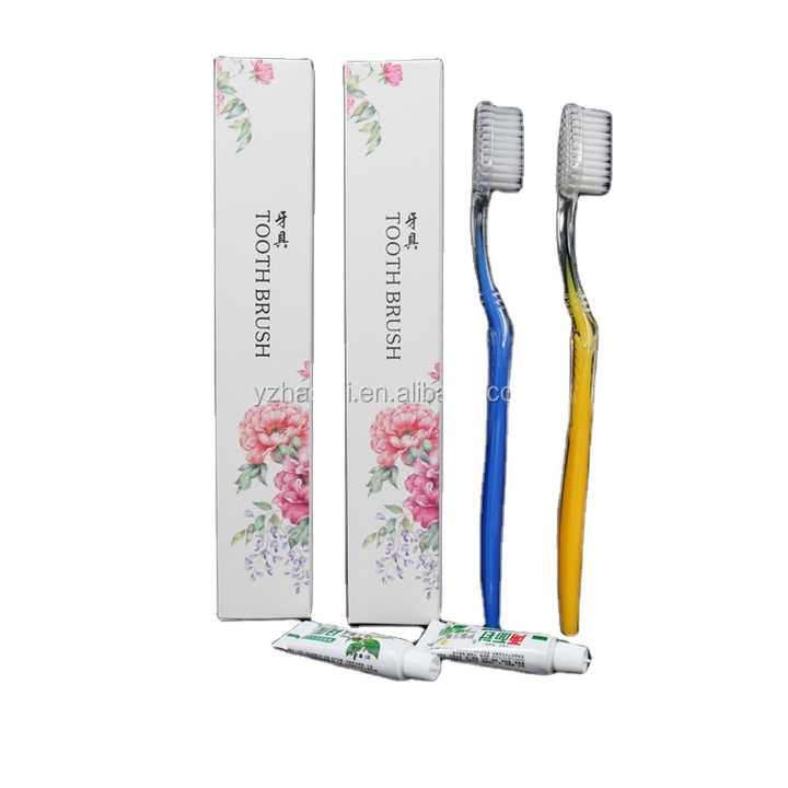 Custom Branded Eco-friendly Biodegradable Disposable Toothbrush Set ...