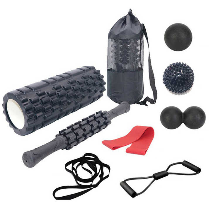 Wholesale Custom 9 In 1 High Density Rubber Fitness Yoga 33cm Foam ...