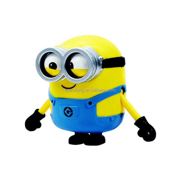 Cartoon Yellow Minion Despicable Me Action Figures 3D Toy