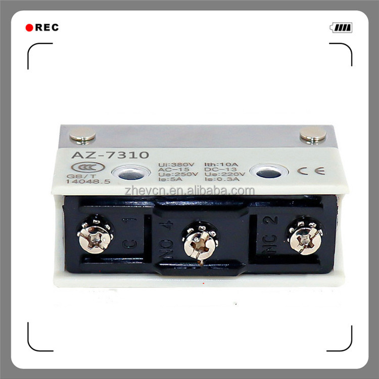 AZ-7310 Limit Micro Switch 1NO1NC with Momentary Metal Button Products ...