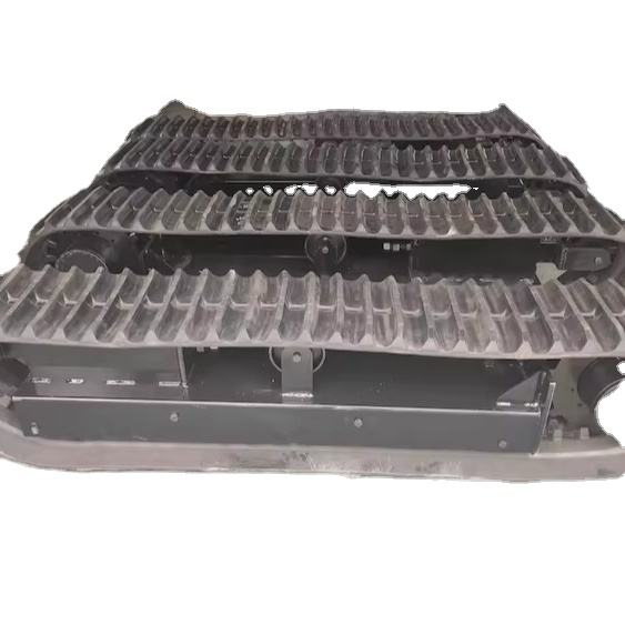 Robot Tracked Vehicle Chassis - Rubber Track Kits for Crawler Platforms ...