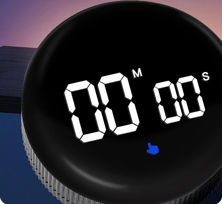 Eco-friendly Rechargeable Kitchen Timer - Modern & Unique