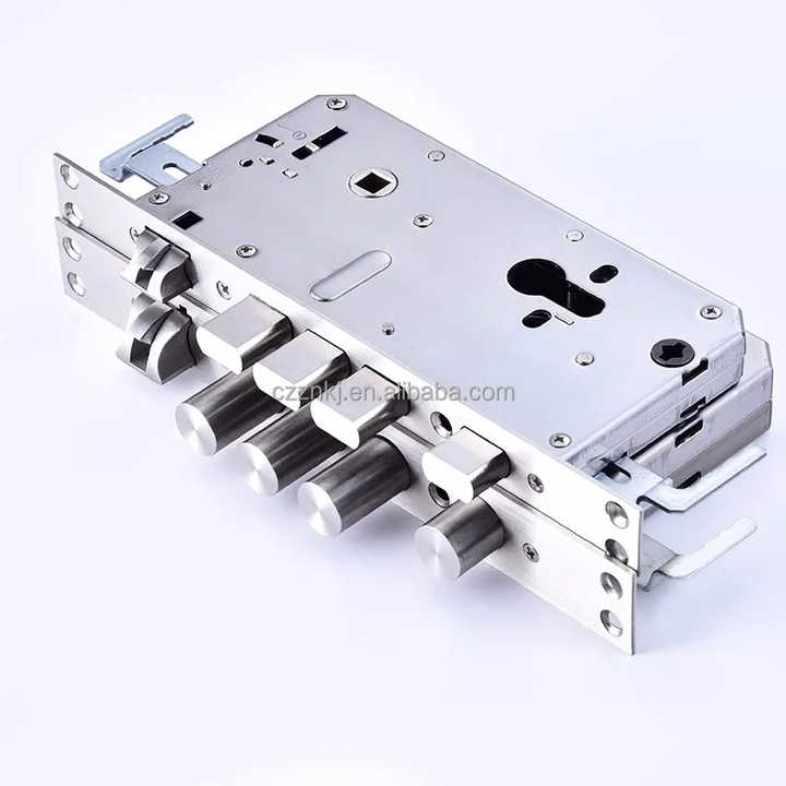 6068 Stainless Steel Mortise Smart Lock Body Security Entrance Door ...