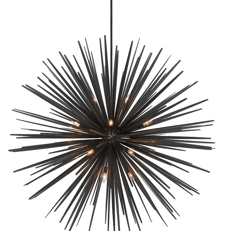 Firework Chandelier, Dandelion Sphere, Black, Modern and Simple, for ...