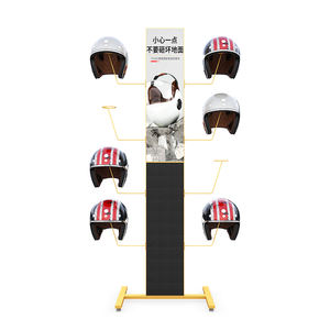 Buy Freestanding magnetic floating helmet display with Custom Designs ...
