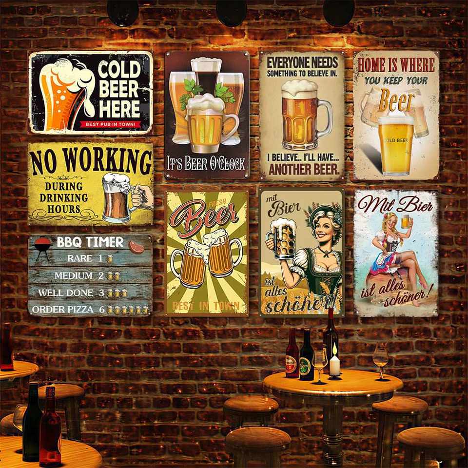Personalized Wall Plaque Metal Sign OEM ODM Custom Logo for Restaurant ...