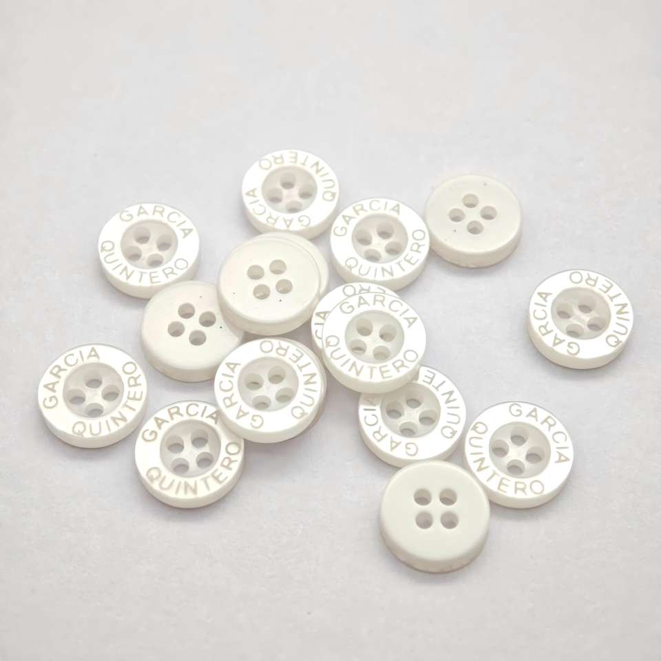 Wholesale Custom Eco-Friendly Resin Laser Beads Round Flatback 4-Hole ...