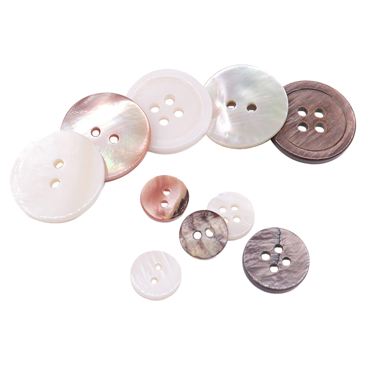 Real True Natural Shell Akoya Buttons RTS Free Sample River Pearl ...