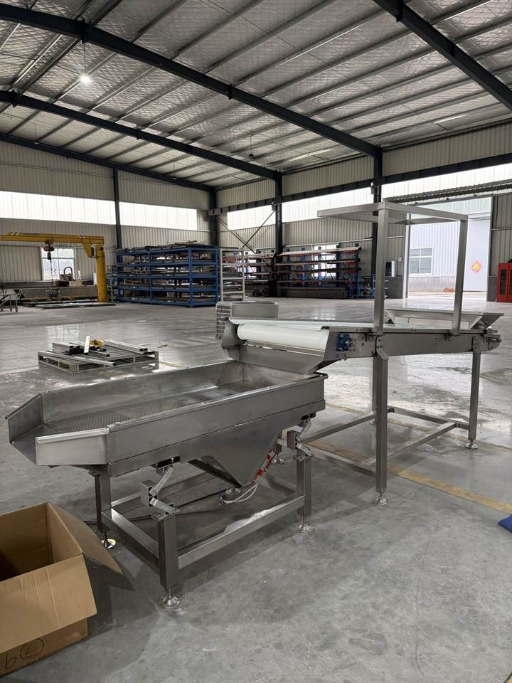 Linear Vibrating Screen Food Conveyor Belt, Conveyor, Production Line ...