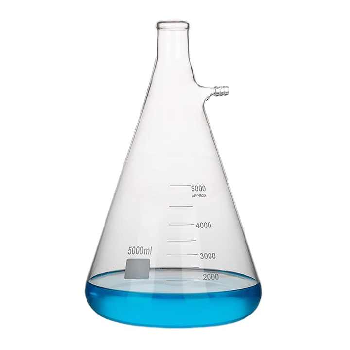 Laboratory glassware - Borosilicate glass graduated filtration flasks ...
