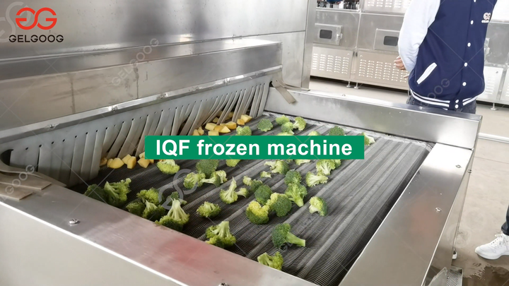 Iqf Frozen Fruit Grading Line Frozen Banana Making Processing Machine Iqf Vegetables and Fruits ...