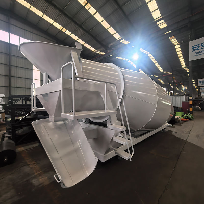 10 CBM Cement Mixing Tank Concrete Mixer Drum Matching High Pressure ...
