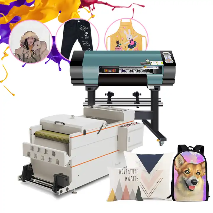 Visual-Tex 24 Inch Dual Head I3200 60cm Dtf Printer With Powder Shaking ...