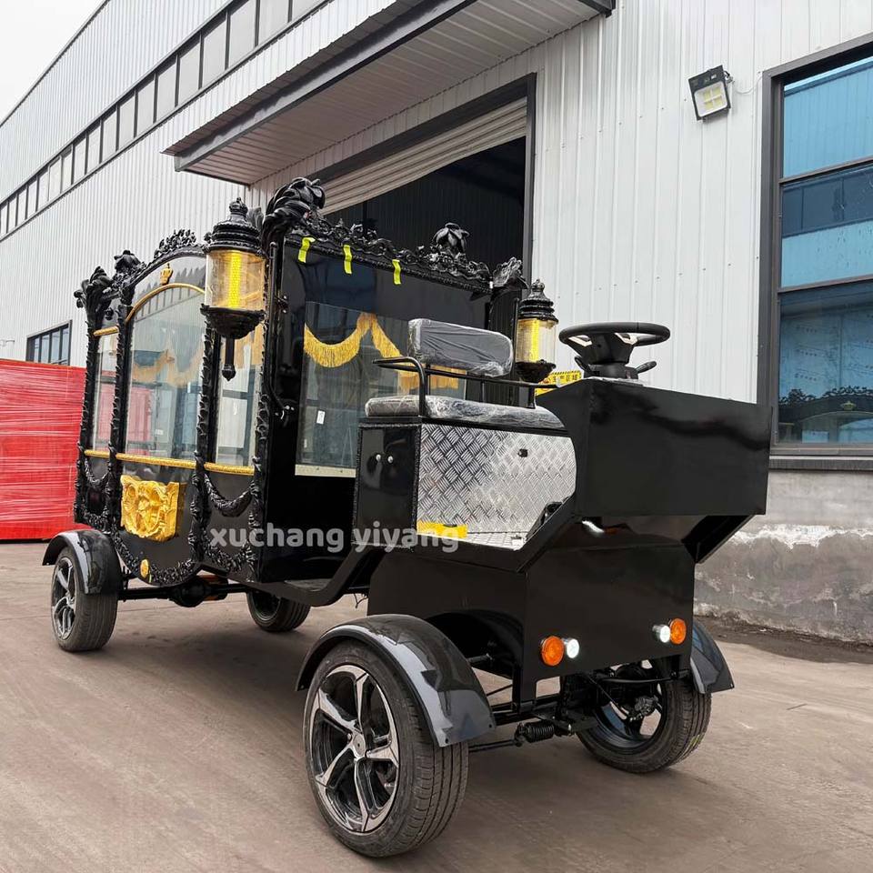 European Style Funeral Coffin Car Funeral Ceremony Coffin Carriage ...