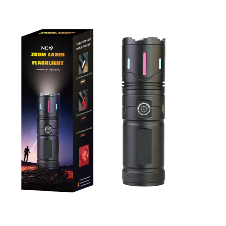 TOACH 2000 Lumen LED Zoom Focus Torch for Camping & Hiking