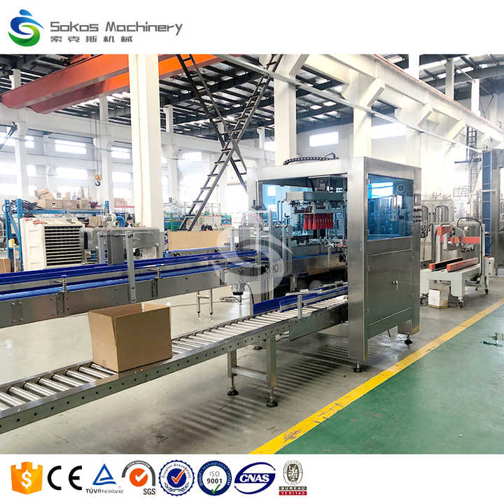 Fully Automatic Electric Water Bottle Shrink Wrapping Packaging Machine for Glass Cans and ...