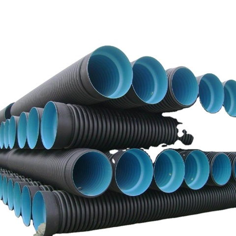 HDPE Double-Wall Corrugated Bellow Drainage Pipe| Alibaba.com