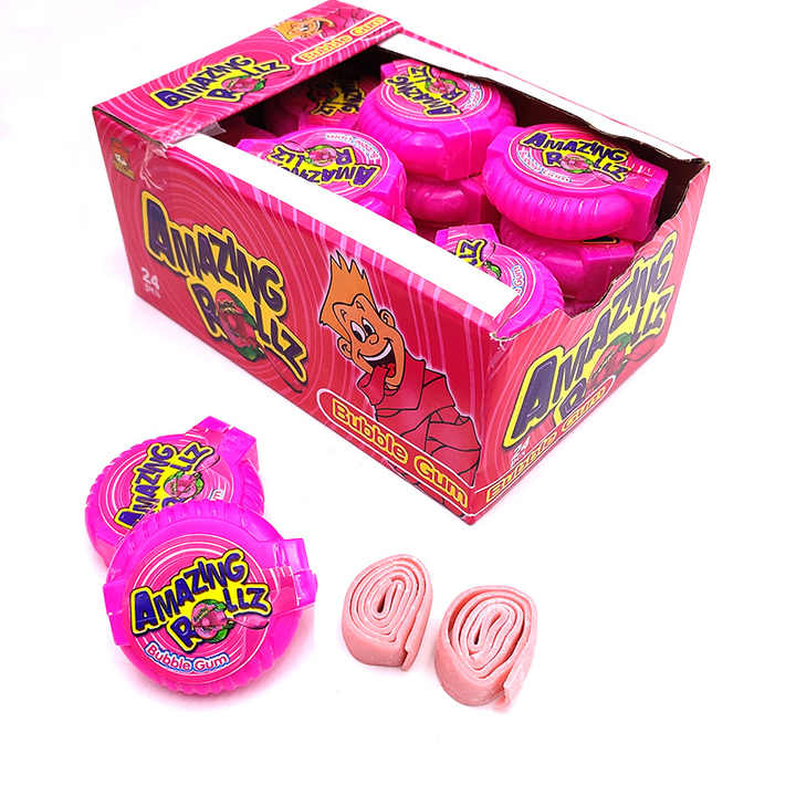 Hot Selling Halal Gum Roll Bubble Chewing Candy - Wingoo Foods