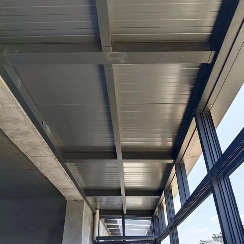 Prefabricated Fireproof Metal Polyurethane Insulated Roofing Panels