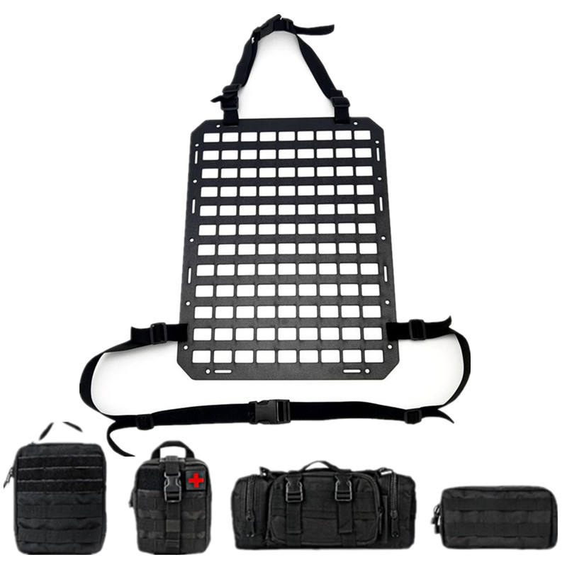 Tactical Rigid Molle Panels - Vehicle Mount Rack Organizer