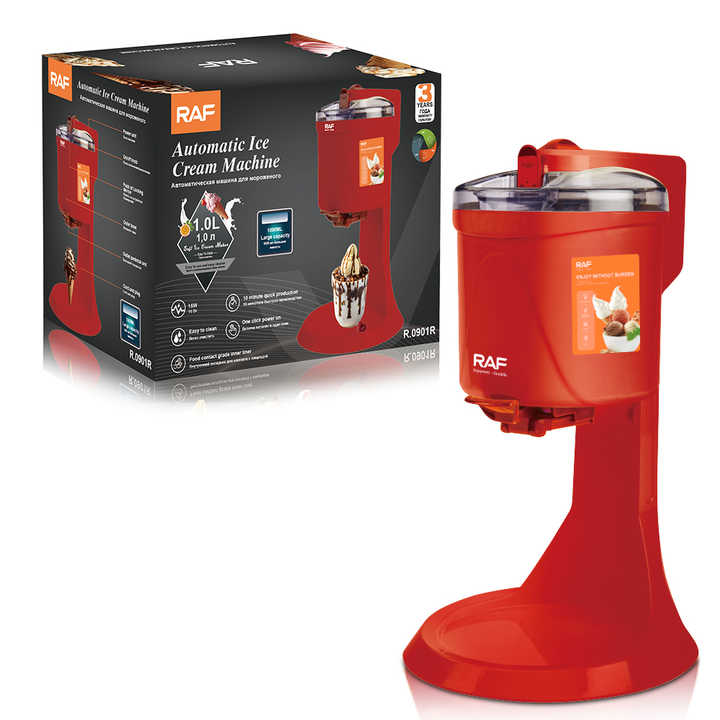 RAF Automatic Ice Cream Maker for Home - Create Soft Serve Treats with ...