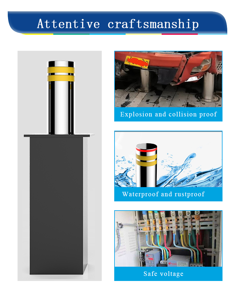 Hydraulic Automatic Retractable Bollard