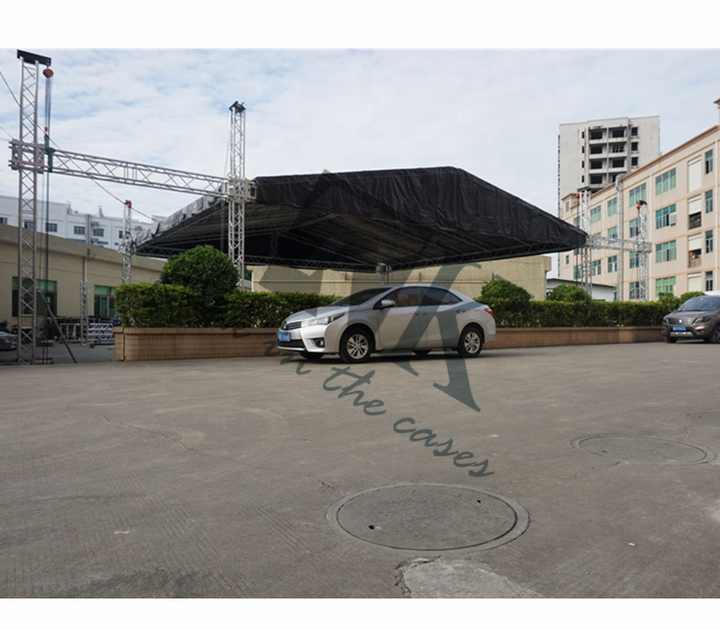 Aluminum Truss Square Mobile Truss Wedding DJ Fashion Show Pyramid Roof ...